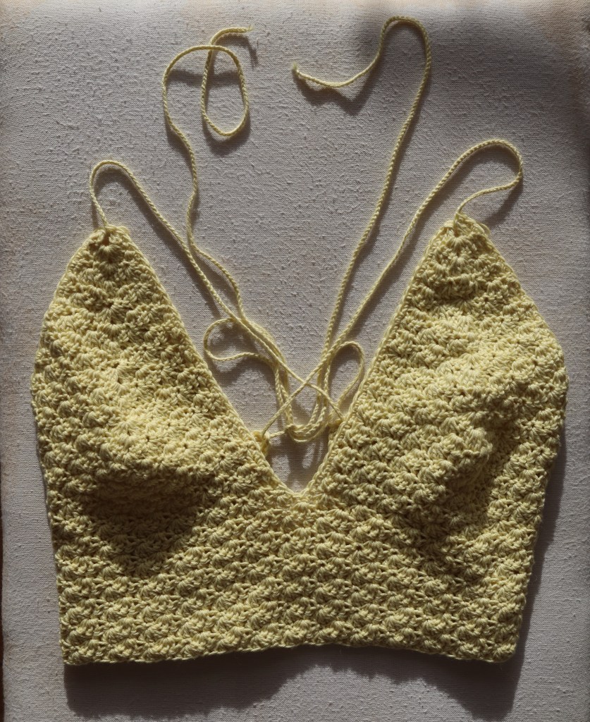 Crochet Pattern Shell Stitch Summer Top Spaghetti Strap How To