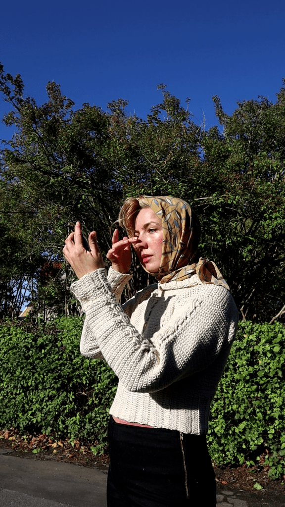 Free Crochet Pattern: How to Crochet a Marilyn Monroe Cable Sweater ...